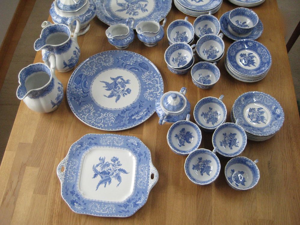 Service / 81 Teile Spode Camilla England (Gebraucht) in Langendorf für ...