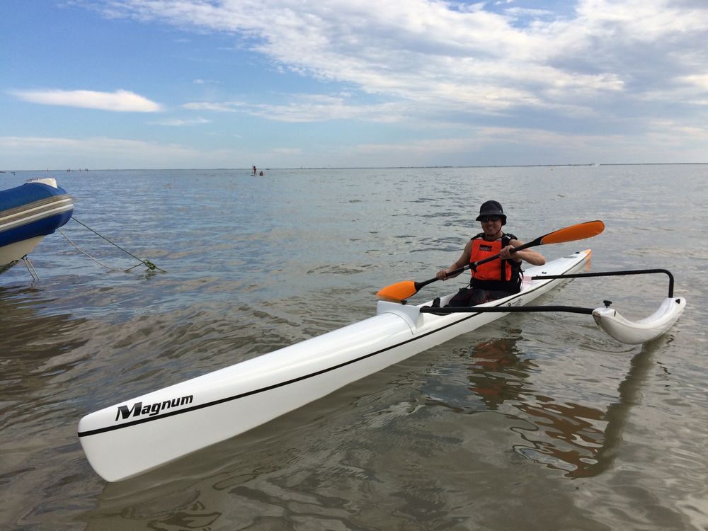 Surfski Fenn XT optional auch als Outrigger nutzbar (Gebraucht) in ...