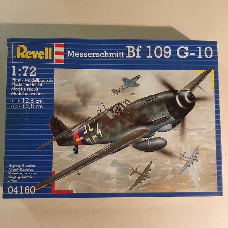 28 ... Messerschmitt Me Bf 109 G-10 ... Revell 04160 (Gebraucht) in ...