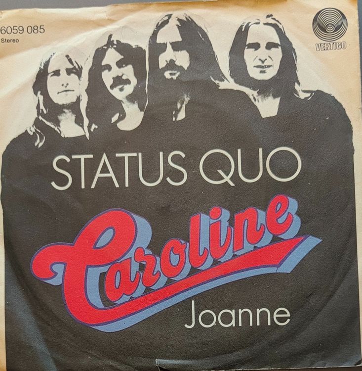 Vinyl-Single Status Quo - Caroline (Gebraucht) in Langenthal für CHF 5 ...