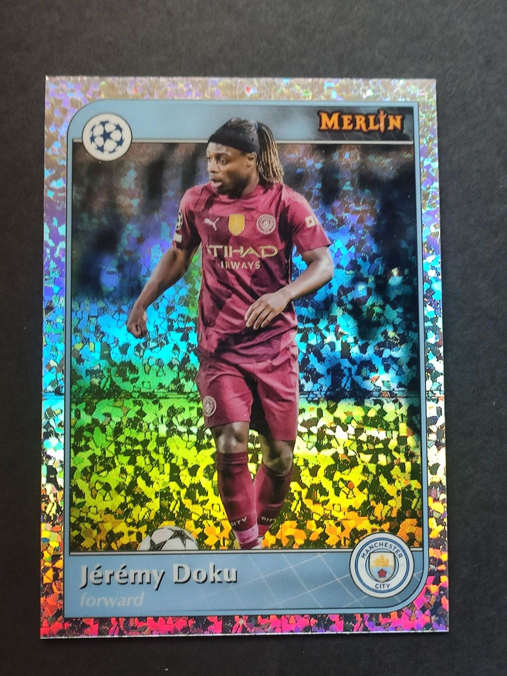 Jeremy Doku Mini Diamond Refractor City Merlin 24-25 (Gebraucht) in ...