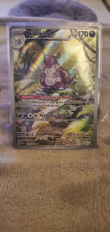 Nidoking Pokemon Karte Mew 174/165 | Kaufen auf Ricardo