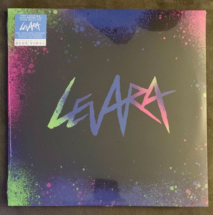 LEVARA „S/T“ LP BLUE VINYL LUKATHER TOTO STEVE PERRY JOURNEY (Neu und ...