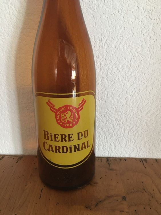 Bouteille de collection bière CARDINAL Fribourg | Kaufen auf Ricardo