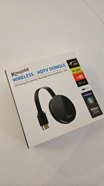 HDMI Wifi 4K Streaming Dongle für iOS / MacOS und Android (Neu und ...