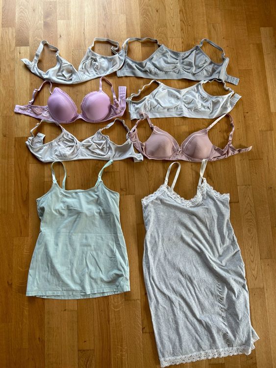 Still-BHs (80C) und Still-Top (M) und Still-Nachthemd (L) | Kaufen auf Ricardo