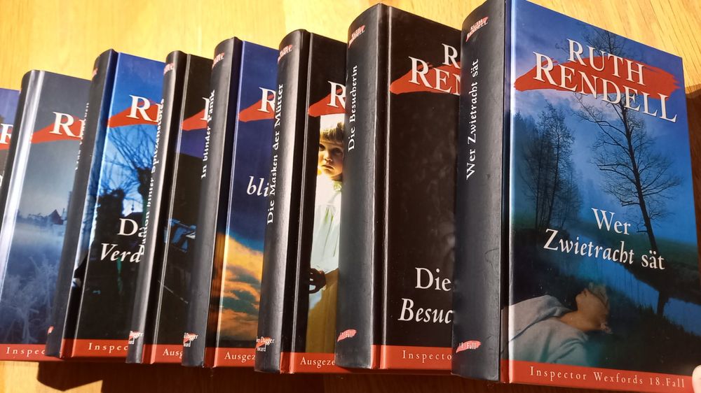 Ruth Rendell's Inspector Wexford-Reihe, alle 22 Bücher (Gebraucht) in ...
