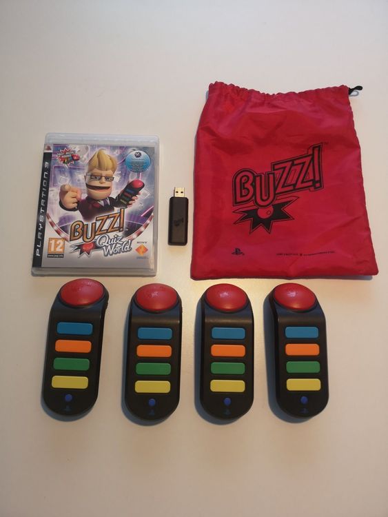 Buzz !!! Quiz World Game Playstation PS3 (Gebraucht) in Binningen für ...