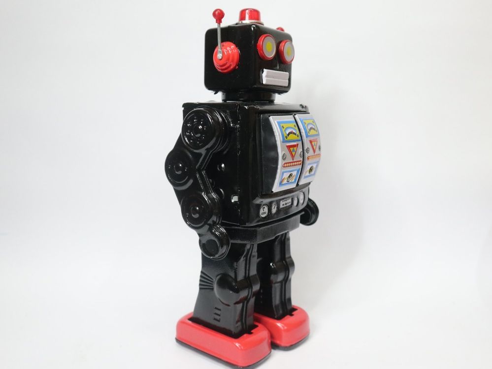 Grosser Blech Roboter Electron Robot (Neu (gemäss Beschreibung)) in ...