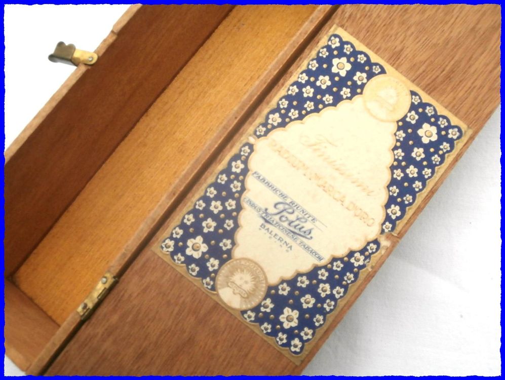 antike ZIGARRENBOX um 1920 - Polus SA in Balerna (Tessin) | Kaufen auf ...