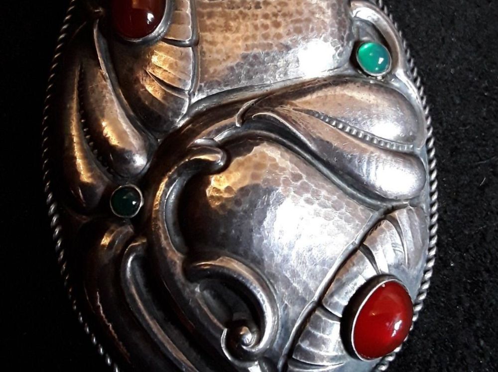 Antiker Silber Anhänger Arts and Crafts | Kaufen auf Ricardo