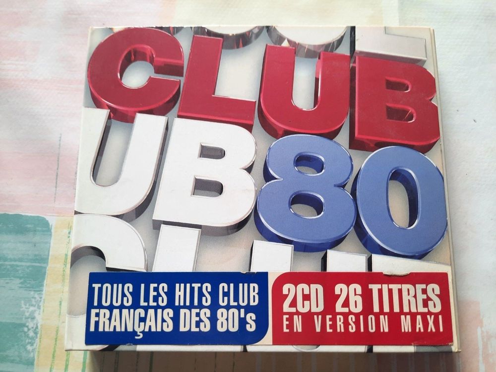 Cd Club 80's Tous les hits français des années 80 (D'occasion) à Pully ...