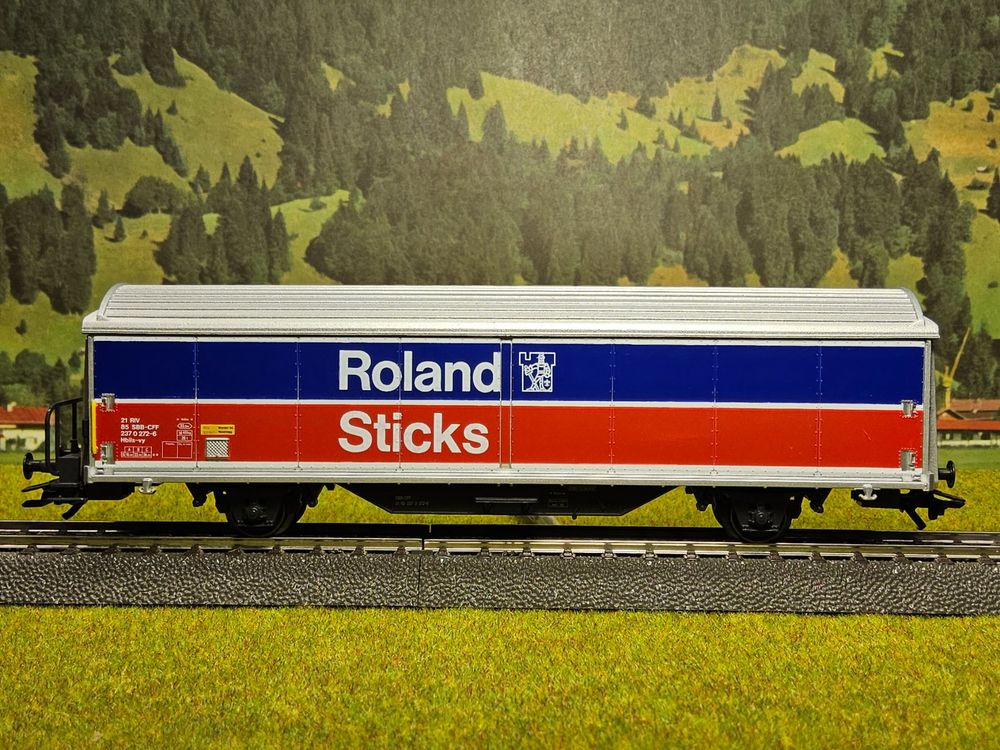 Märklin 84735.0 _ SBB Schiebewandwagen Hbis Roland Zwieback (Gebraucht ...