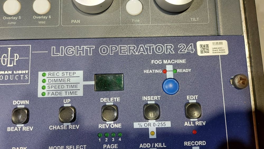 Lichtmischpulte / GLP Light Operator 24 / GLP Scan Operator (Gebraucht ...