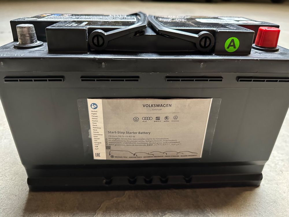 Varta Start Stop Booster Autobatterie 12 V / 75 Ah / 420A | Kaufen auf Ricardo