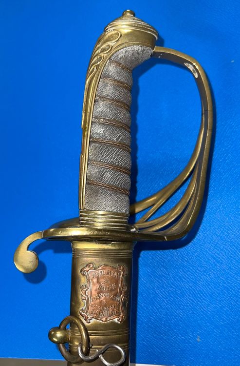Officer Sabre Anglais GB XVIIII Epee british Säbel SWORD (Gebraucht) in ...