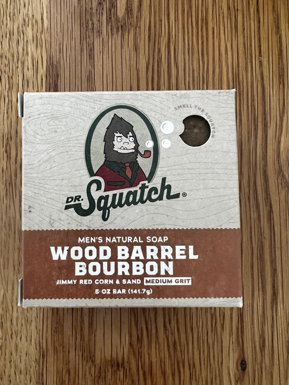 Dr. Squatch Seife Wood Barrel Bourbon (Neu und originalverpackt) in ...