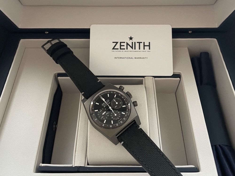 ZENITH Chronomaster Revival Shadow (Neu und originalverpackt) in für ...