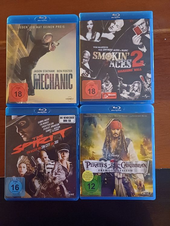 Blu-ray DVD 4 Stk | Kaufen auf Ricardo