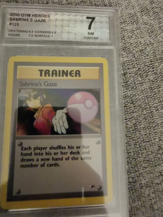Pokemonkarte Trainer Sabrina's Gaze (Gebraucht) in Mettmenstetten für CHF 29 – mit Lieferung auf ...