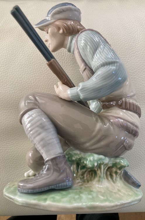 Lladro Figur, Jäger mit Jagdhund, Top Zustand, Vintage! (Gebraucht) in ...