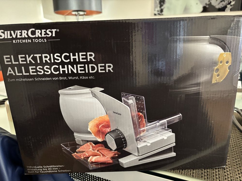 Elektrischer Allesschneider SilverCrest SAS 120 C1 neu | Kaufen auf Ricardo