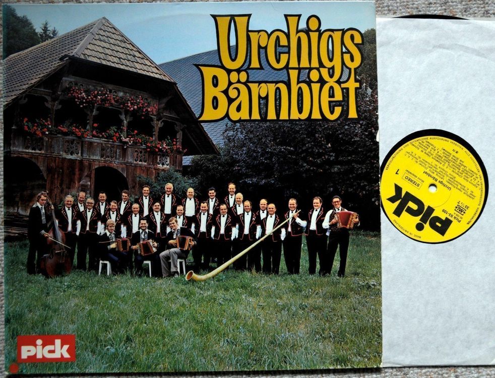 Urchigs Bärnbiet Schwyzerörgeli-Quartett Bernerbuebe LP 🛀 (Gebraucht) in Unterseen für CHF 7 ...