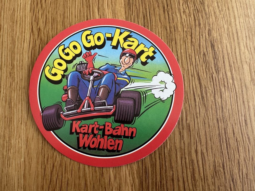 GoGo Go-Kart Aufkleber/Sticker Kart-Bahn Wohlen (Gebraucht) in Muhen ...
