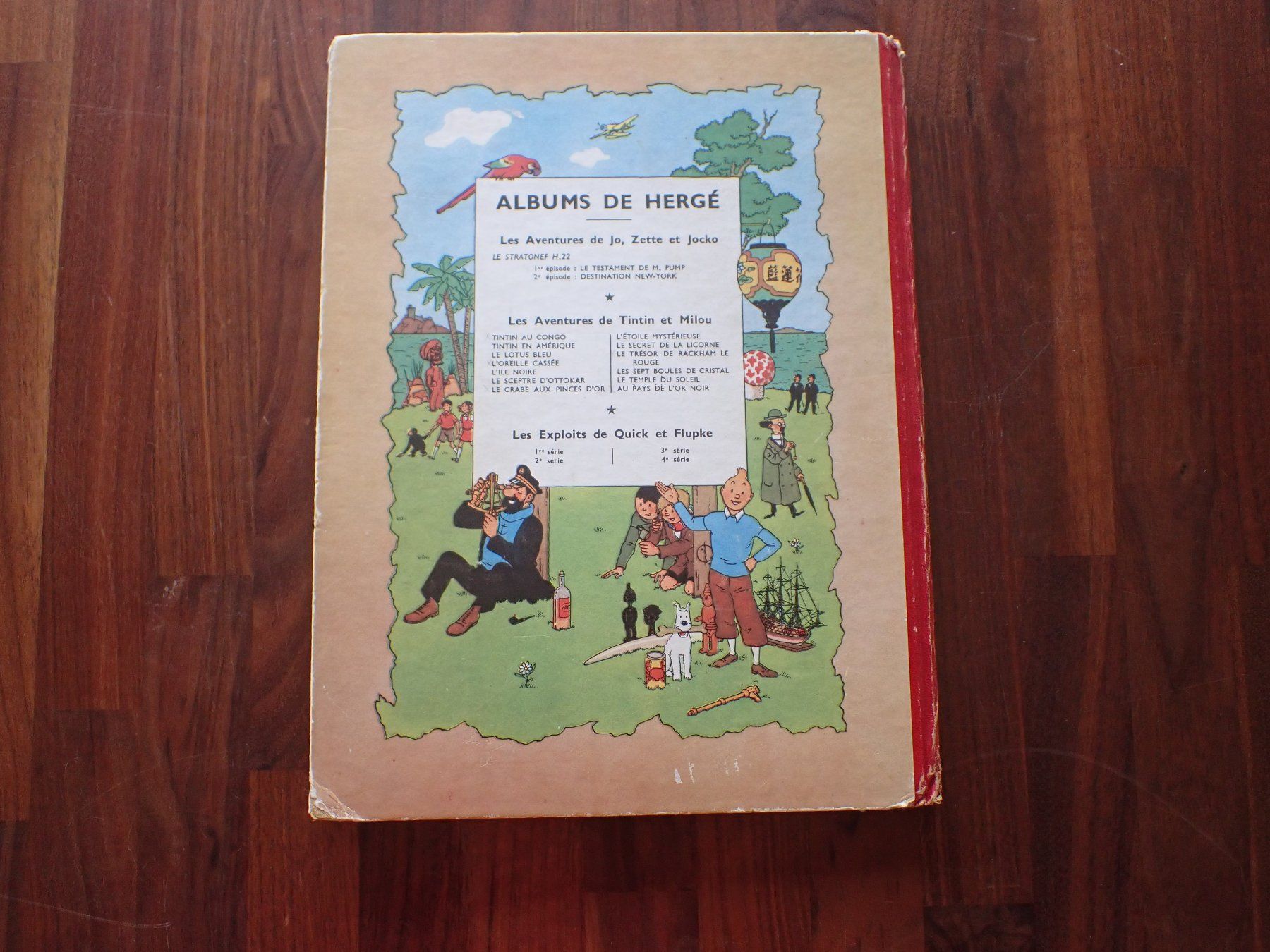 sehr altes Hergé TINTIN AU CONGO Comic Tim und Struppi (Gebraucht) in ...