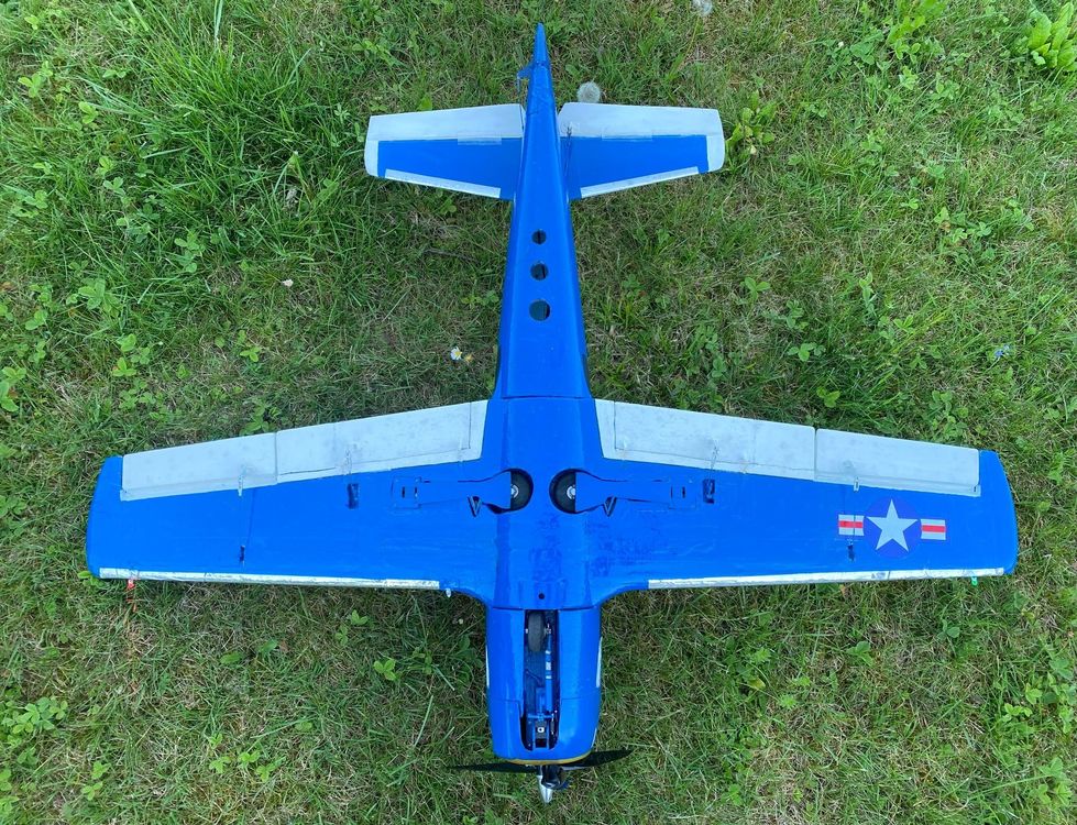 Einzelstück Trojan T-28 Parkzone/e-Flite mit +++Upgrade (Gebraucht) in ...