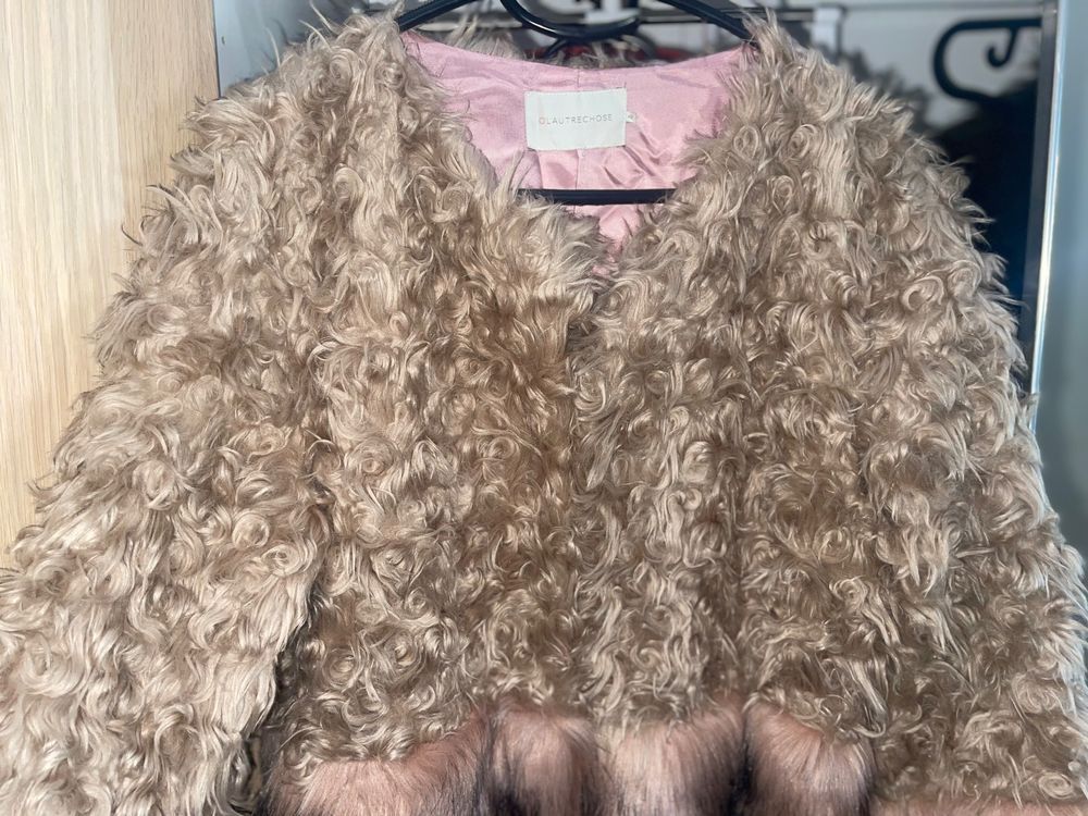 💖 Fourrure VINTAGE marque l’autrechose T.42 neuve! (Neuf (Voir ...