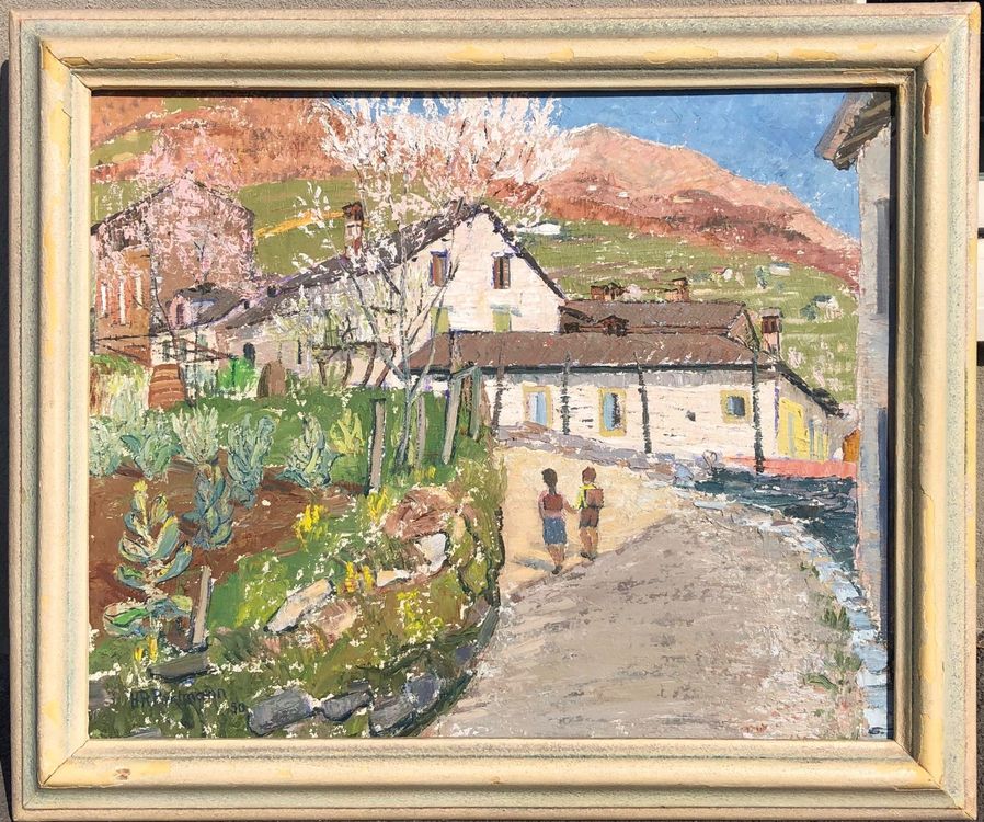 Hans Robert Portmann Orig. Gemälde | Kaufen auf Ricardo