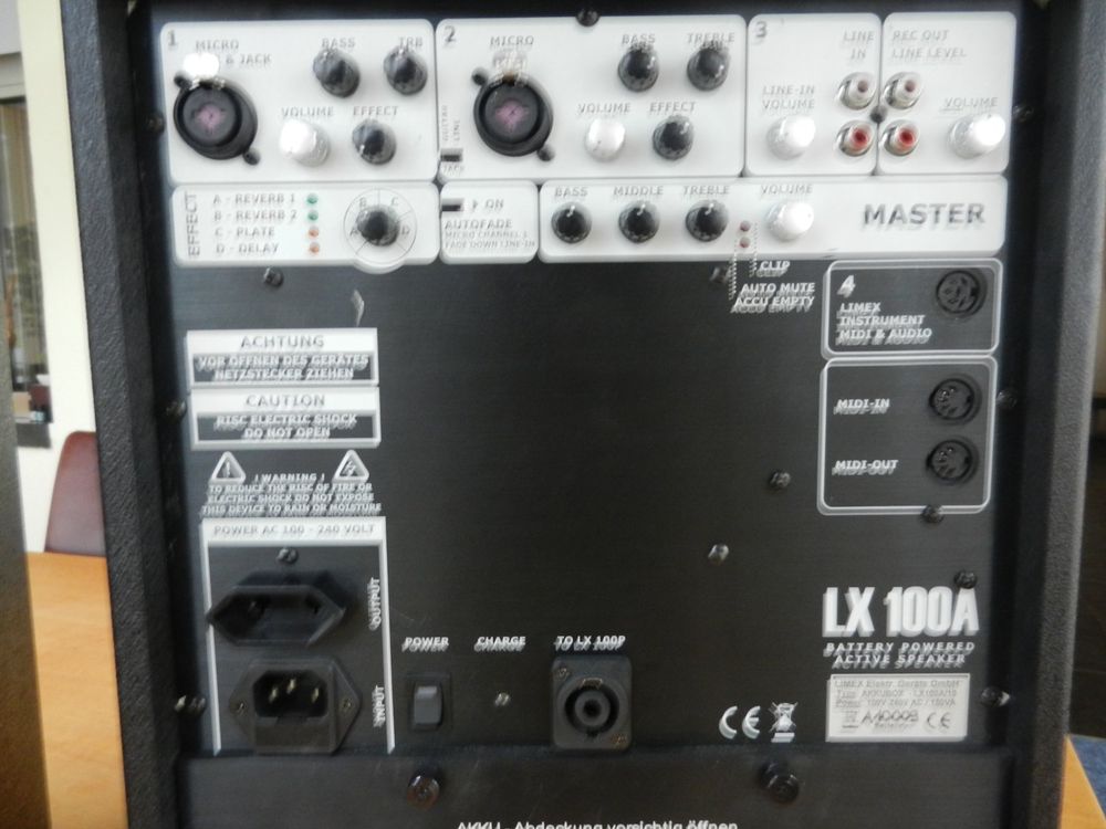 Limex Boxen mit 10 Zoll Bass | Kaufen auf Ricardo