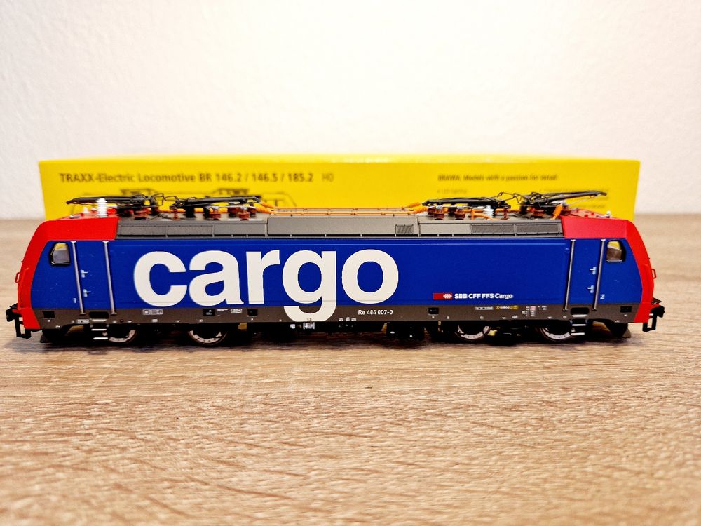 Brawa 43985 E-Lok Re 484 Cargo SBB Digital Sound H0 (Neu und ...