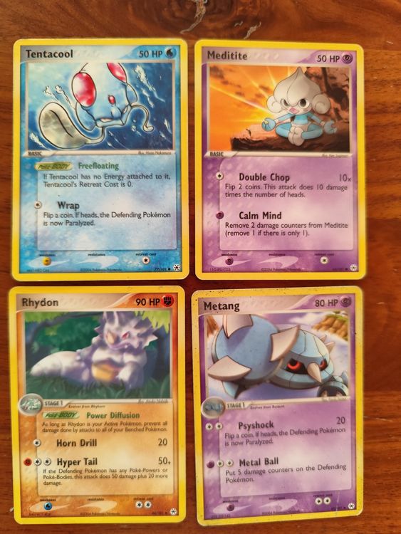 Pokemon EX Hidden Legends non holo vintage Set (Gebraucht) in ...