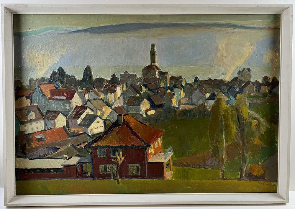 Erwin Schönmann (1906-1999) Grosser Gemälde (Gebraucht) in Neuhausen am Rheinfall für CHF 170 ...