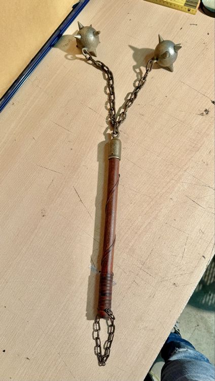 Antique Medieval Flail Weapon - Collectors Item - Great (D'occasion) à ...
