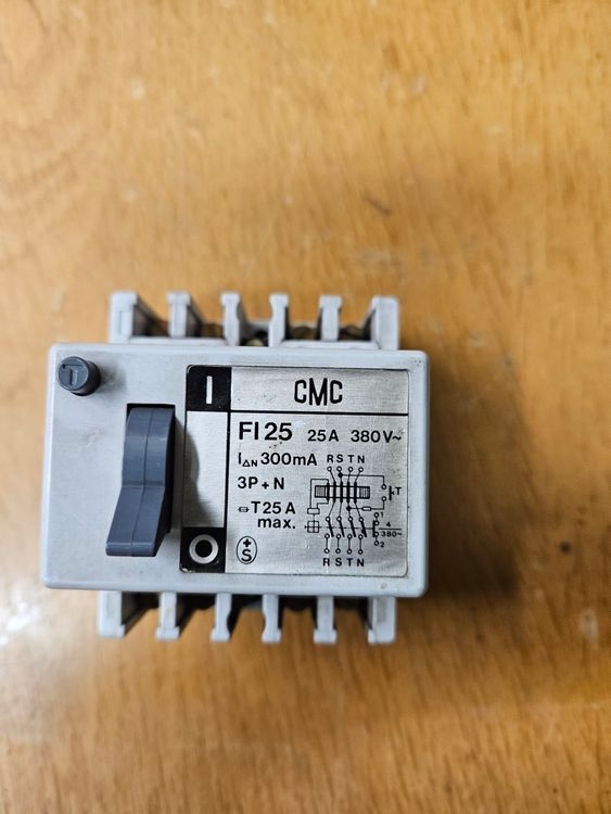 FI-Schalter CMC 25 A FI25 300mA Occ. Ersatzteil (Gebraucht) in ...