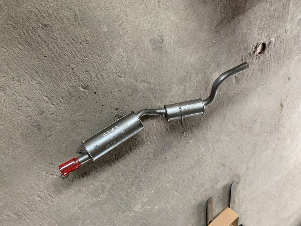 Auspuff MSD + ESD FIAT Uno1.3 Turbo (Nuovo e nell'imballaggio originale ...