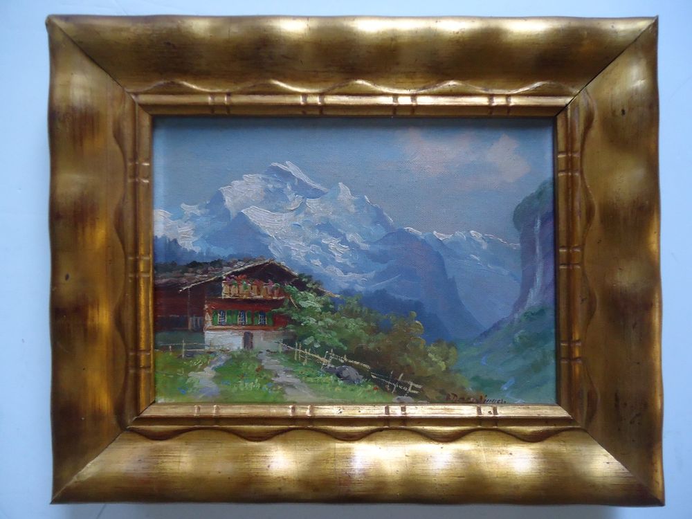 OLGA DERENDINGER 1887-1976 OEL AUF LEINWAND | Kaufen auf Ricardo