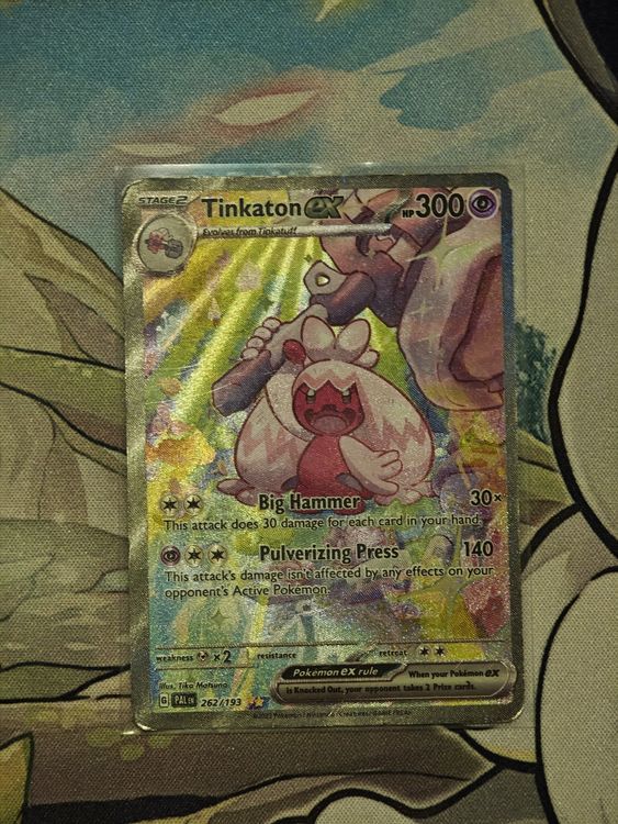 Carte Pokémon Tinkaton EX 262/193 Full Art rare Holo US | Kaufen auf ...