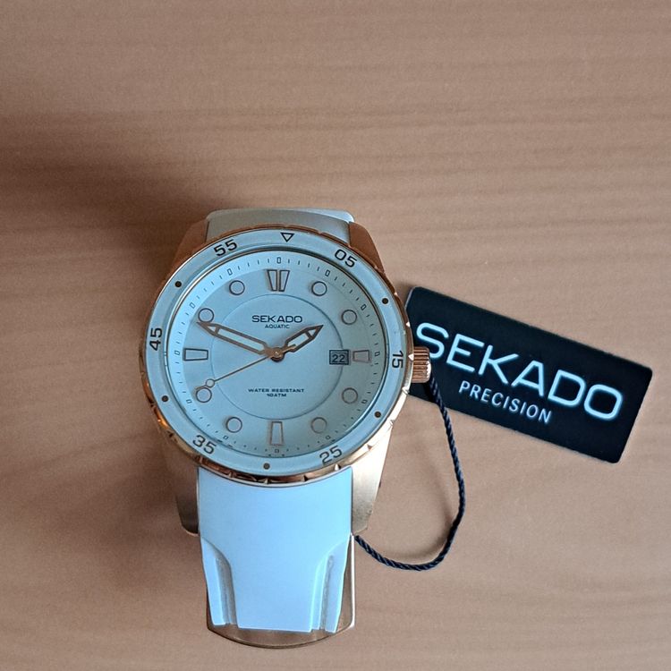 Schöne Damenuhr Sekado Aquatic 42mm läuft (Neu (gemäss Beschreibung ...