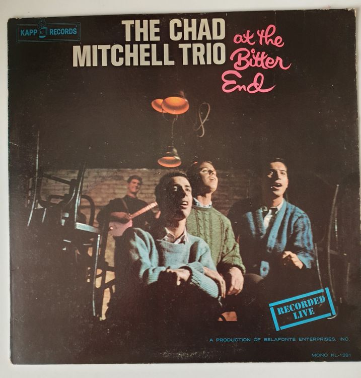 THE CHAD MITCHELL TRIO "AT THE BITTER END" LP 1962 | Kaufen auf Ricardo