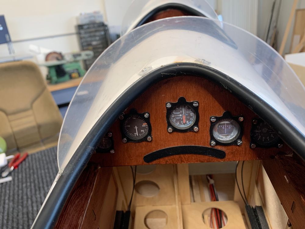 Klemm L-25 von Old Glider 1:3,3 mit 4Takter und Anlasser, 4m (Neu ...