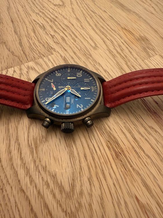 IWC Pilot Bronze Zurich red (Gebraucht) in Meggen für CHF 6250 – mit ...