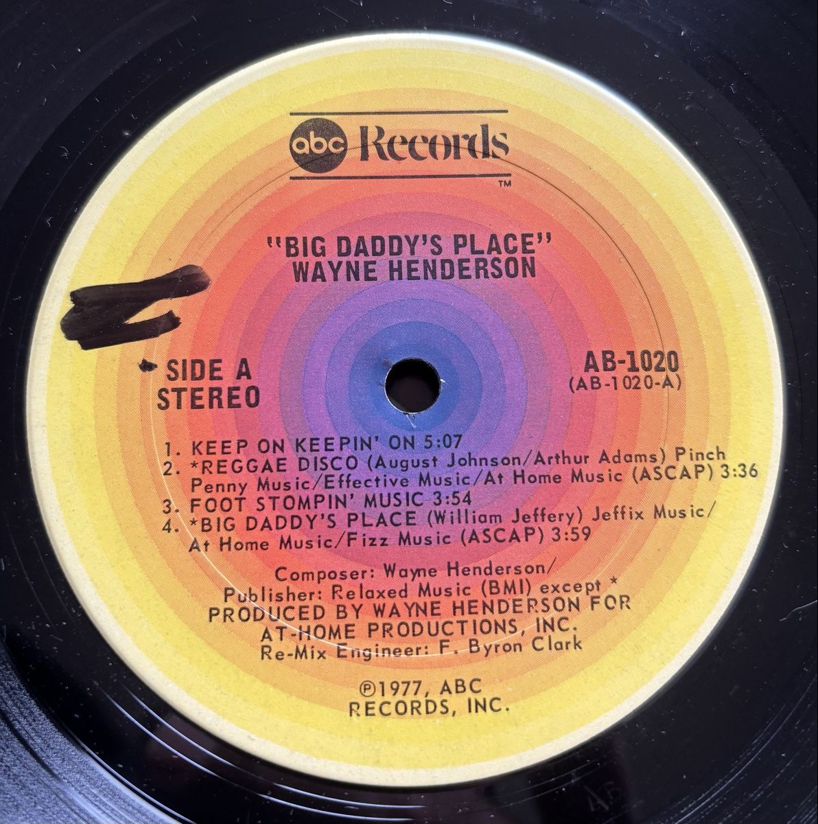 Wayne Henderson - Big Daddy’s Place LP VG/VG+ (Gebraucht) in Neuchâtel ...