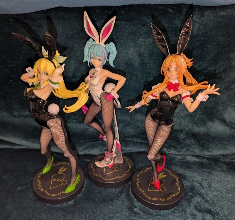 Statuen Set: BiCute Bunny - Hatsune Miku, Sword Art Online, (Gebraucht ...