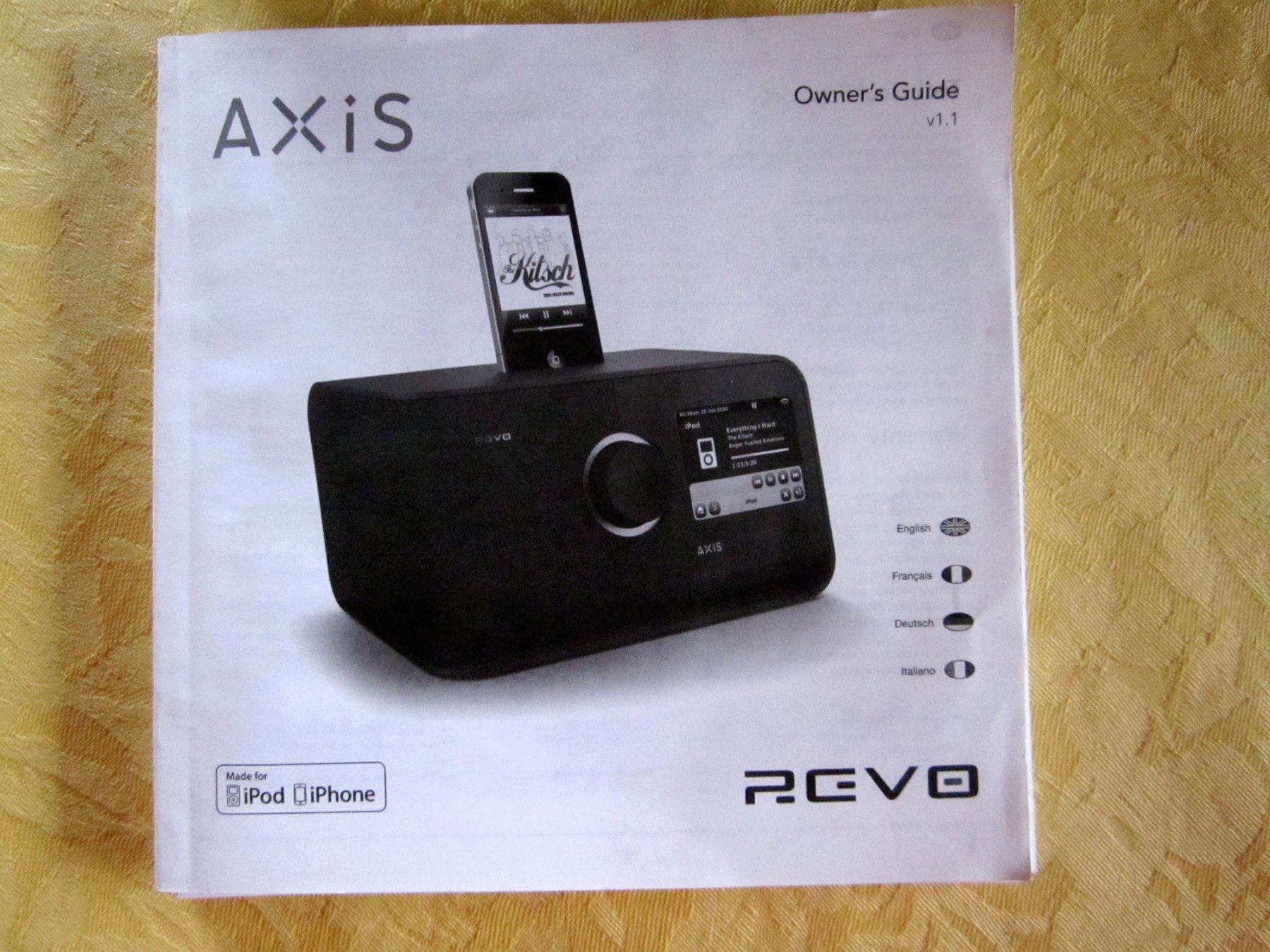 Radio für DAB Plus und für Internet Radio der Marke AXIS (Gebraucht) in ...