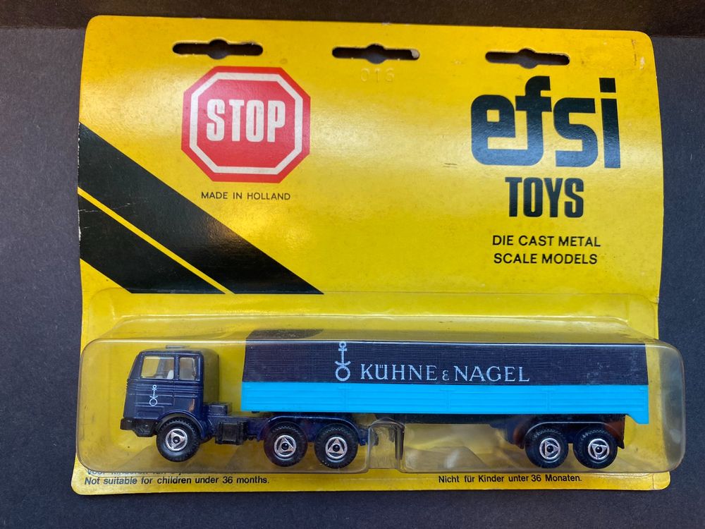 Mercedes-Benz LKW mit Auflieger Kühne & Nagel - efsi Holland (Neu und originalverpackt) in Spiez ...