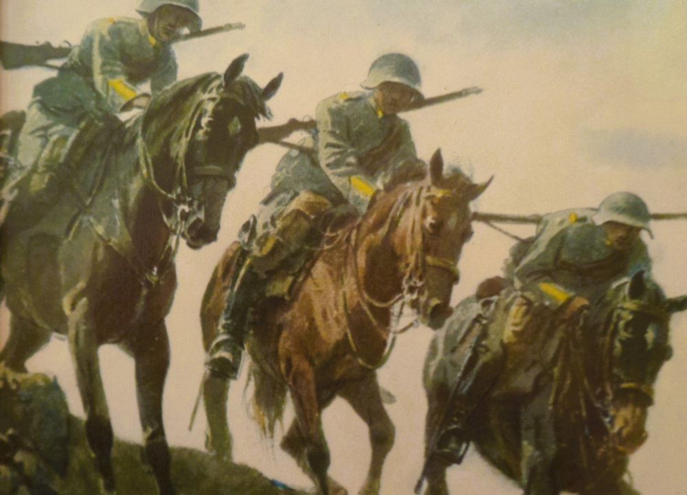 Iwan E. Hugentobler - 2 Bilder Schweizer Armee Kavallerie (Gebraucht) in Bellach für CHF 31 ...